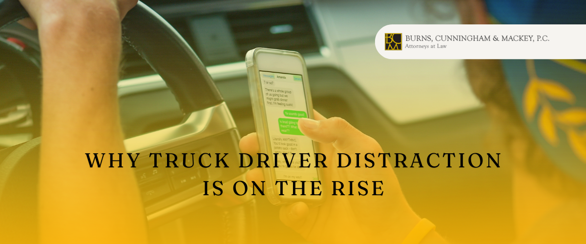 Why Truck Driver Distraction Is on the Rise